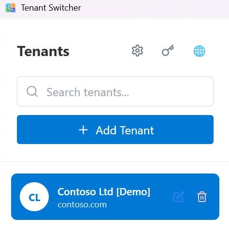 Tenant Switcher — Effortless Microsoft 365 Tenant Management